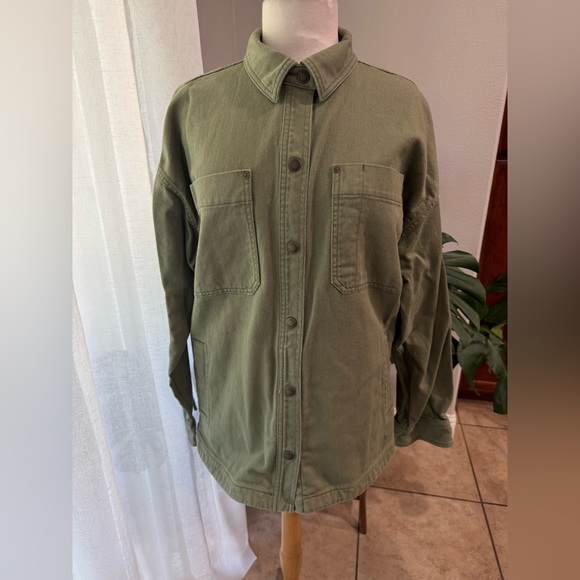 Signature | Jackets & Coats | Ll Bean Signature Cotton Twill Shacket ...